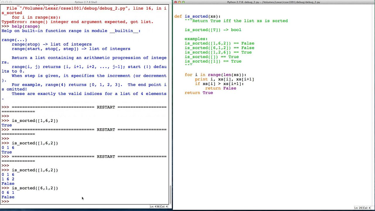 Python Debugging II - YouTube