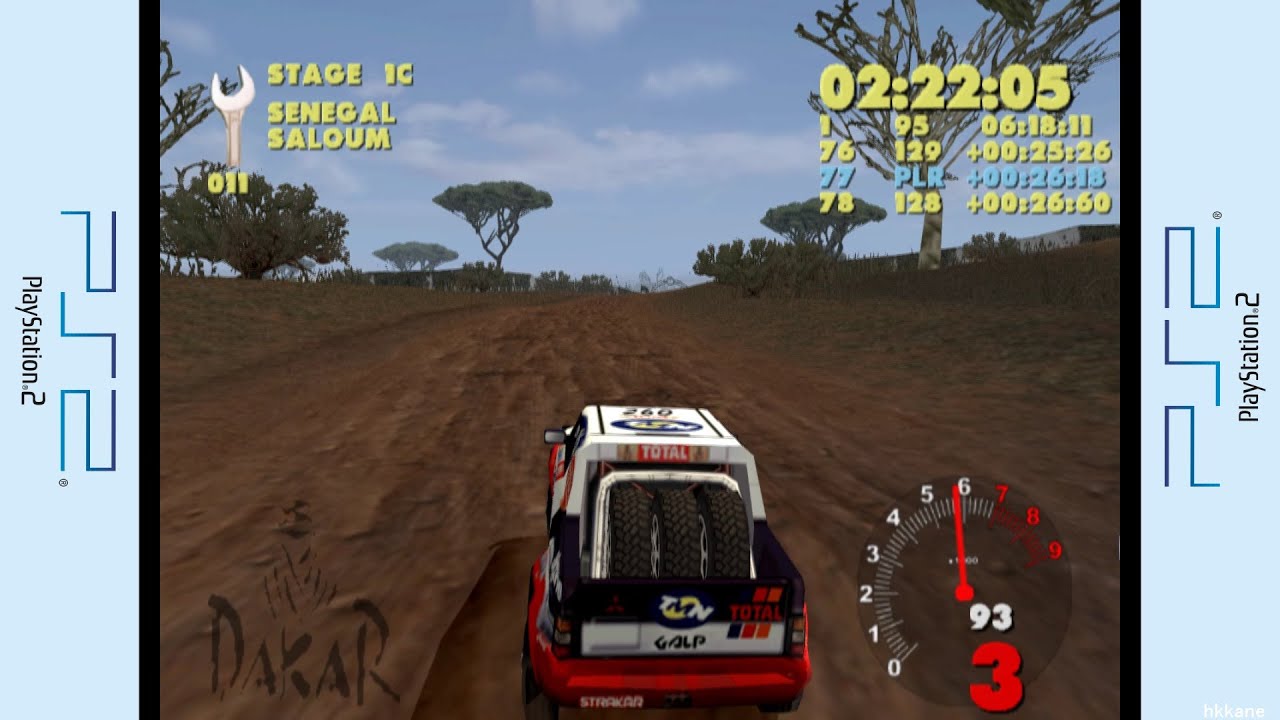 PS2 - Paris-Dakar Rally Gameplay P.1 - YouTube