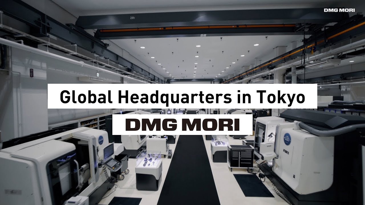【Corporate Movie】 DMG MORI Tokyo Global Headquarters / Tokyo Digital ...