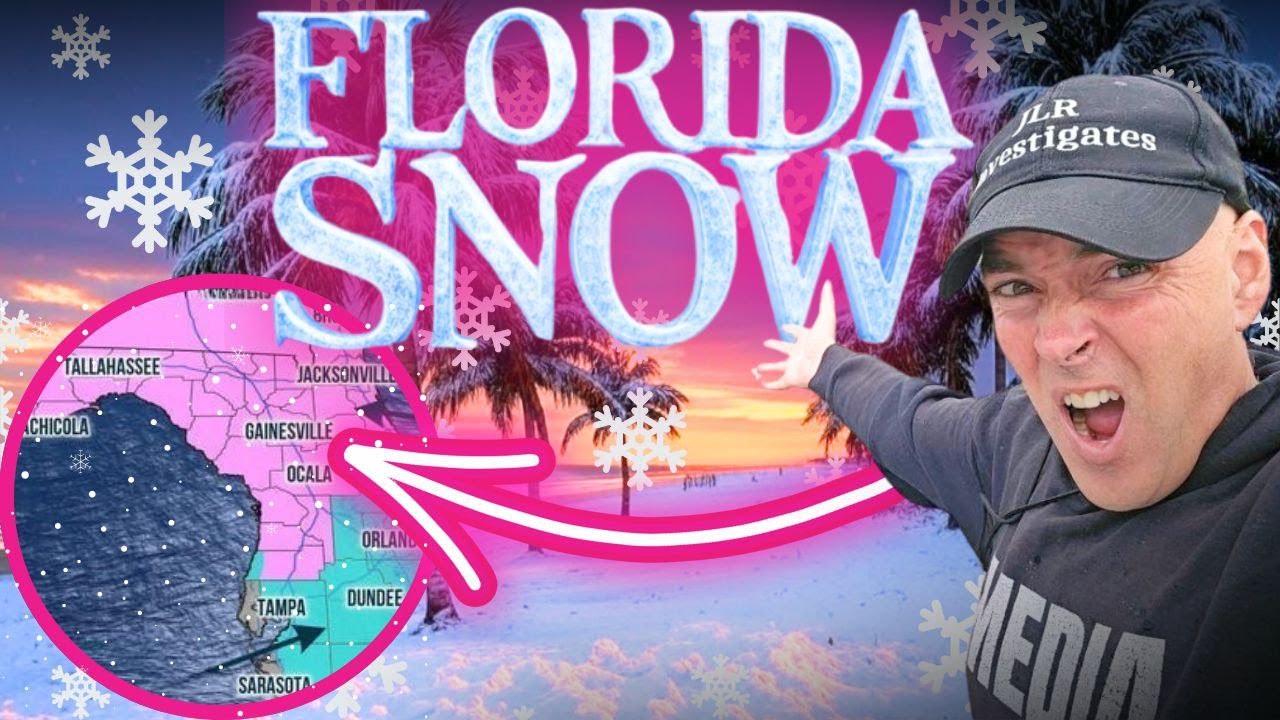 FLORIDA SNOW!! Storm Chasing. EMERGENCY! Panhandle. RECORD BREAKING ...