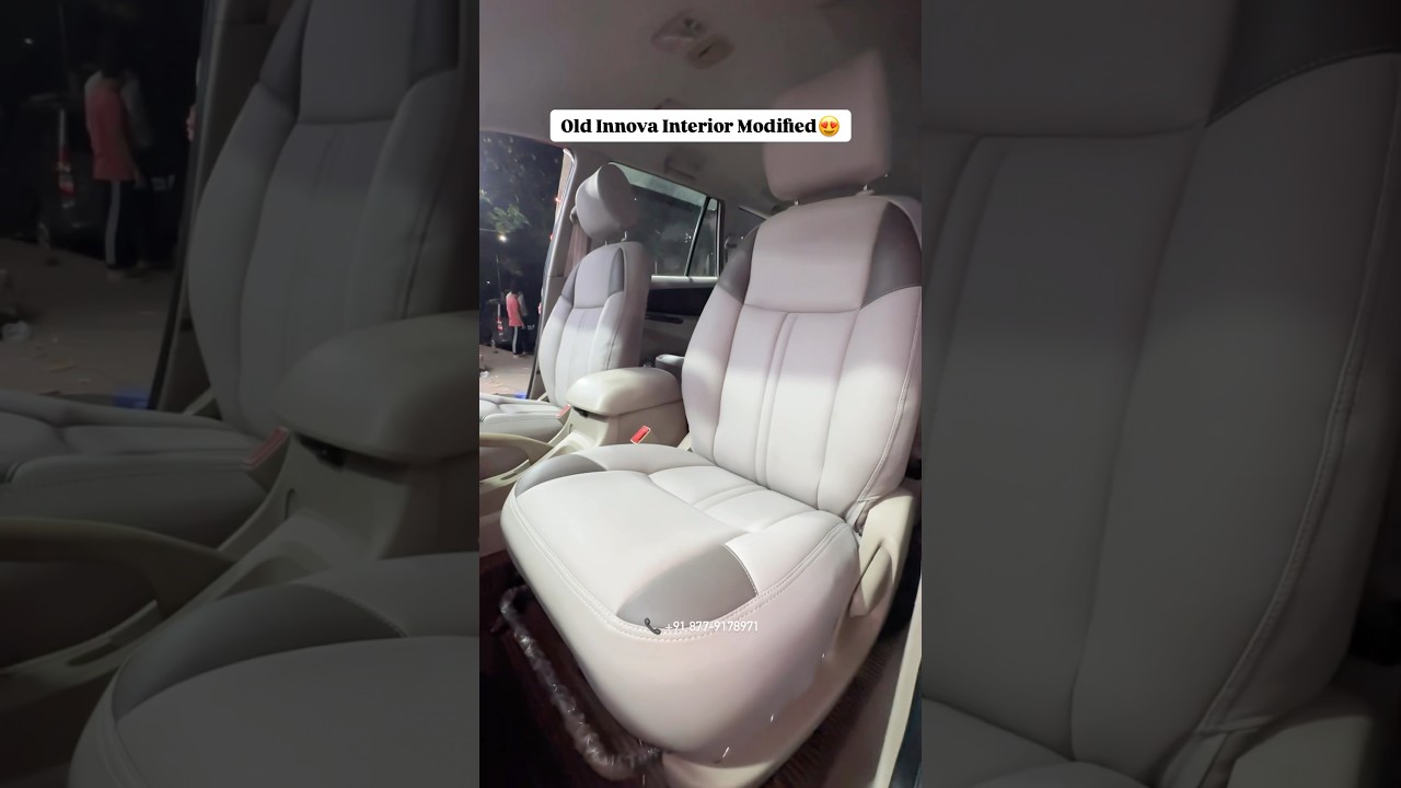 Old Innova Full Interior Modified 🤩 - YouTube