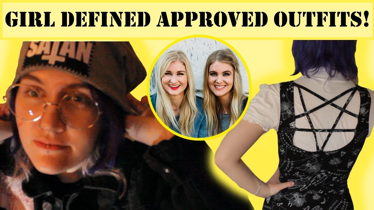 Girl Defined Approved Outfits (Gone Goth) (GONE SATANIC!!1!!11!) - YouTube
