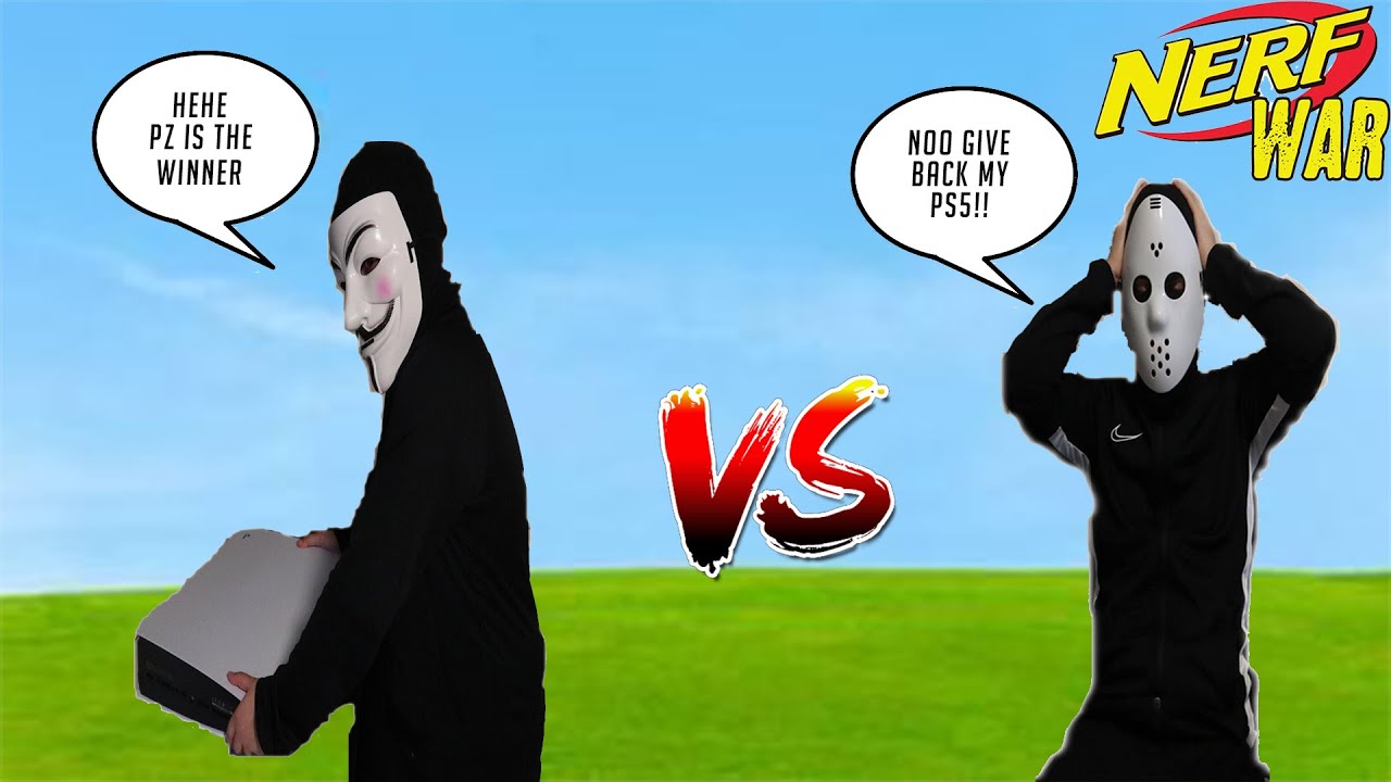 Nerf War: Project Zorgo Steals The Game Masters PS5 ?!?! - YouTube