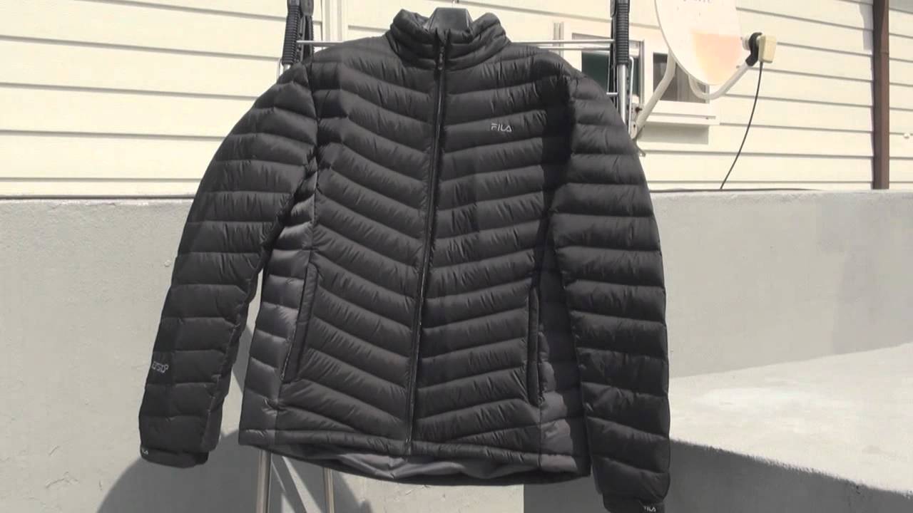 Fila 2012 New Gold Down jacket - YouTube