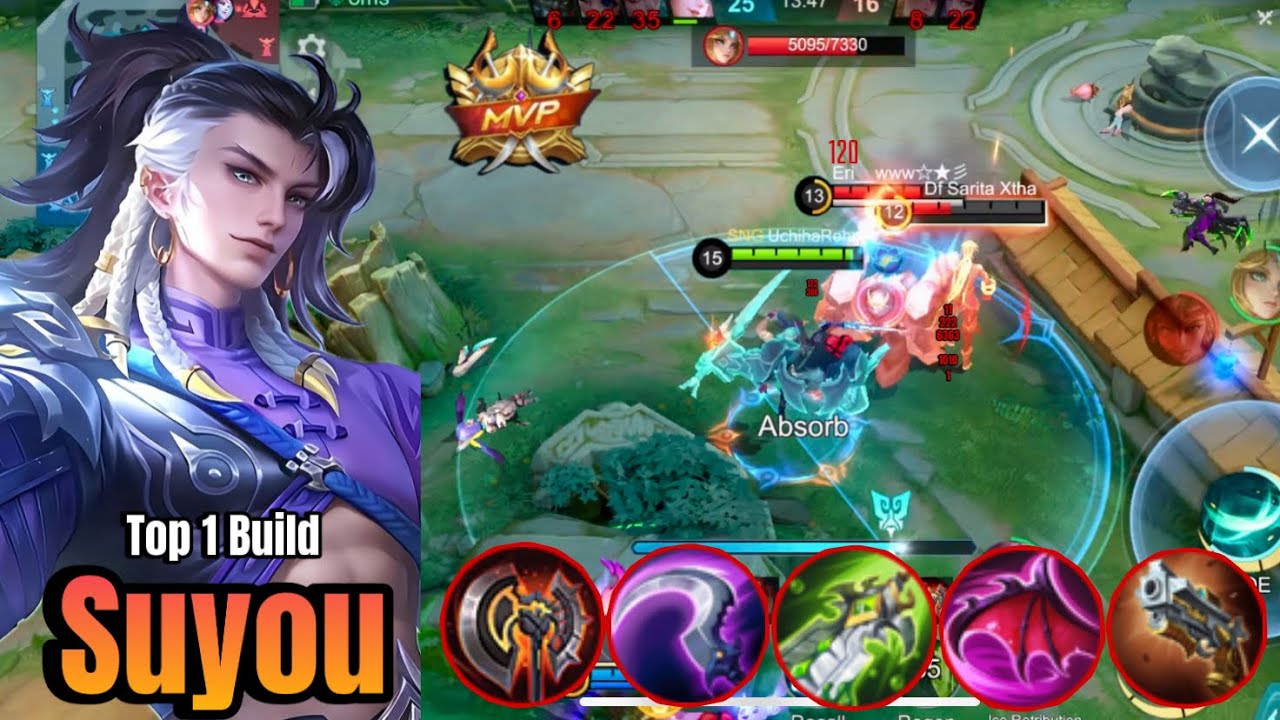 FINALLY SUYOU BROKEN IS HERE!! SUYOU BEST BUILD AND EMBLEM 2025! (must ...