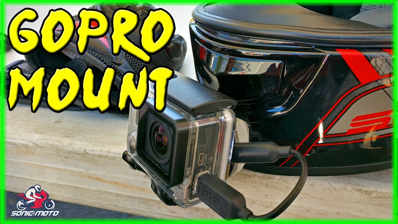 Best GoPro Helmet Mount and Kawasaki Ninja 300 Fans - Sonic Moto - YouTube