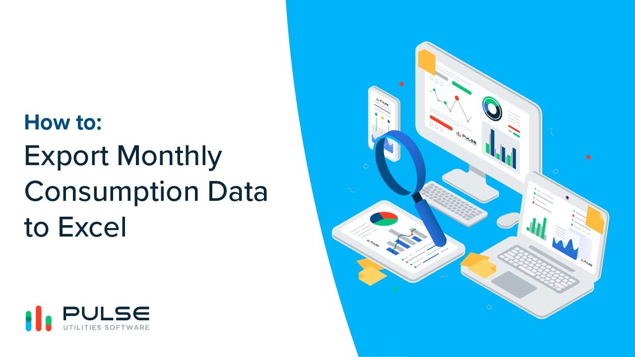 How To: Export Monthly Consumption Data to Excel - YouTube