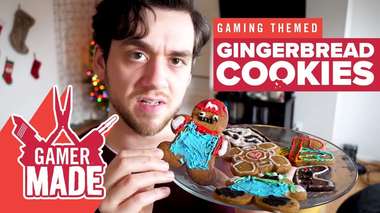 Gamer Made - Gingerbread Cookies - YouTube