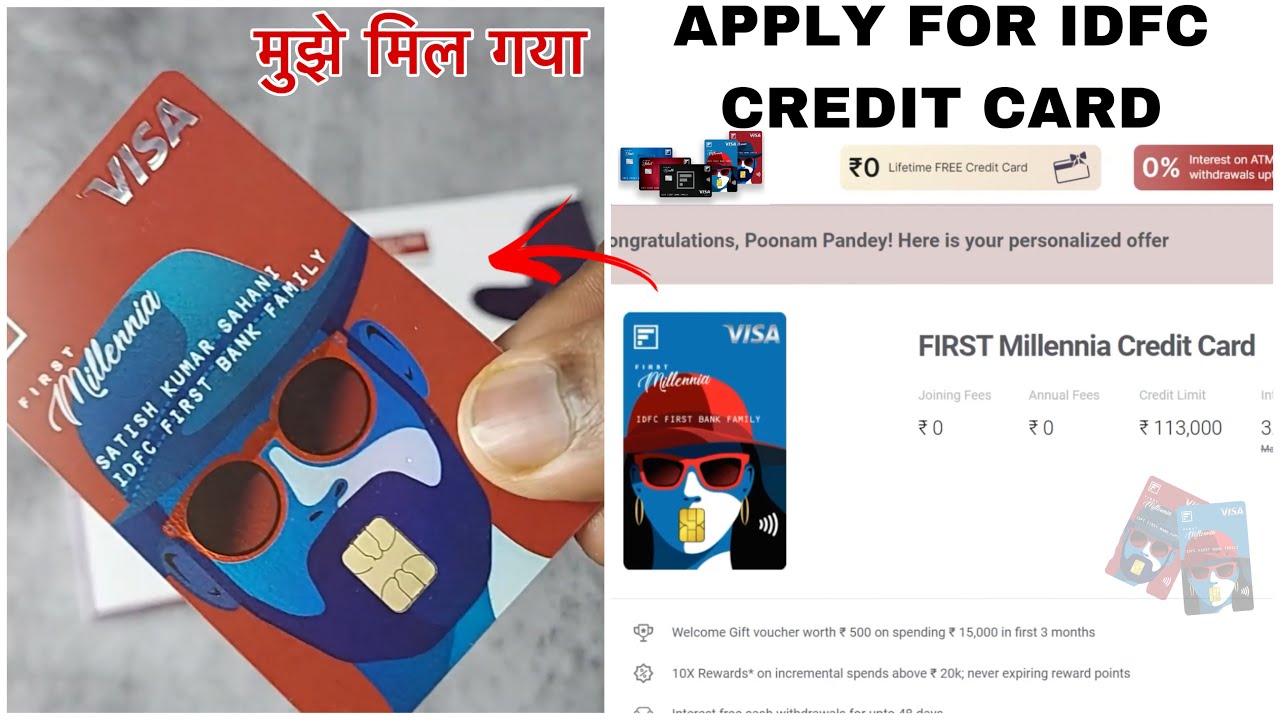 GET IDFC FIRST BANK CREDIT CARD | HOW TO APPLY FOR IDFC BANK CREDIT ...