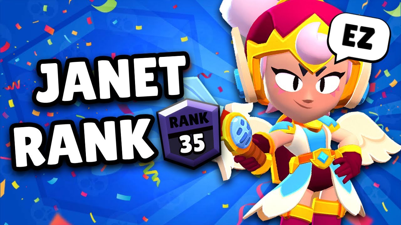 JANET RANK 35 - Brawl Stars - YouTube