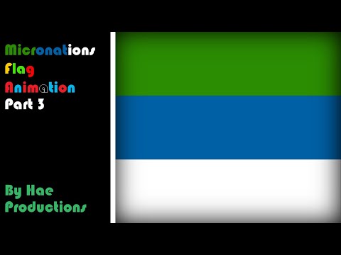 Micronations Flag Animation Part 3 - YouTube