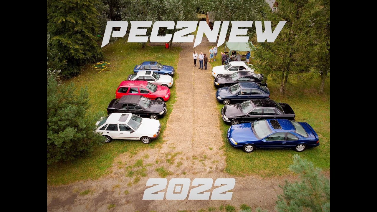 ZLOT FORD ESCORT - PĘCZNIEW 2022 - YouTube