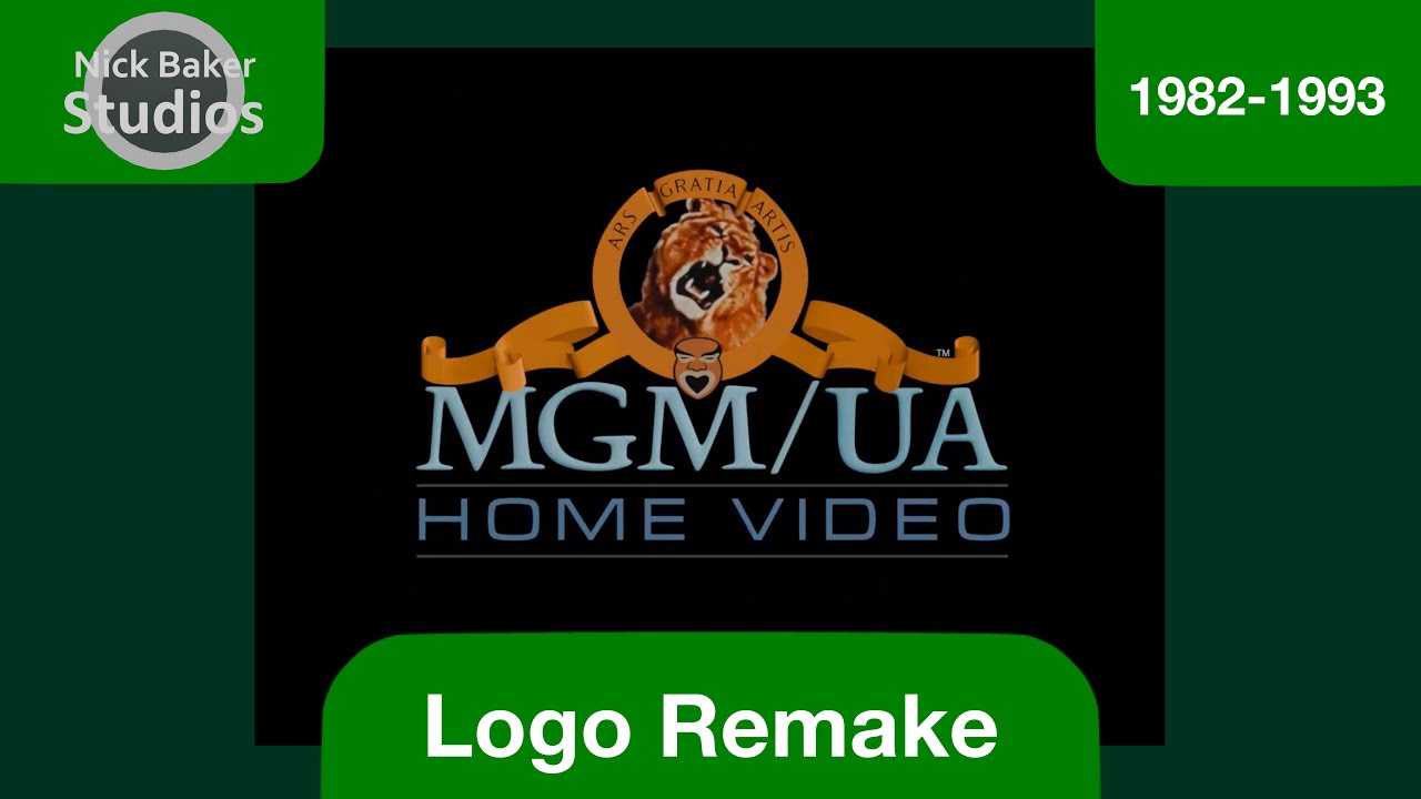 MGM/UA Home Video (1982-1993) Logo Remake - YouTube