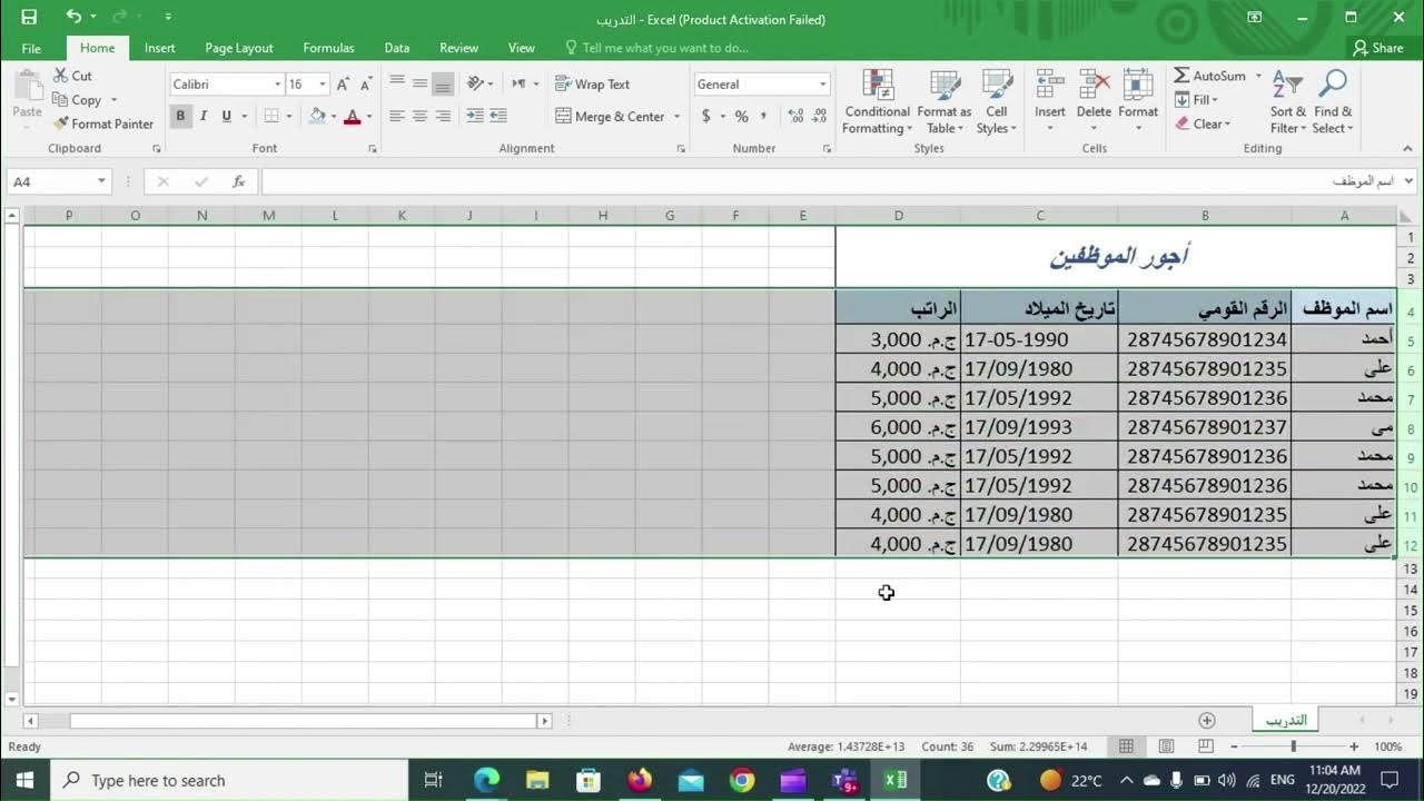 Excel lesson 3 (Conditional Formatting) - YouTube