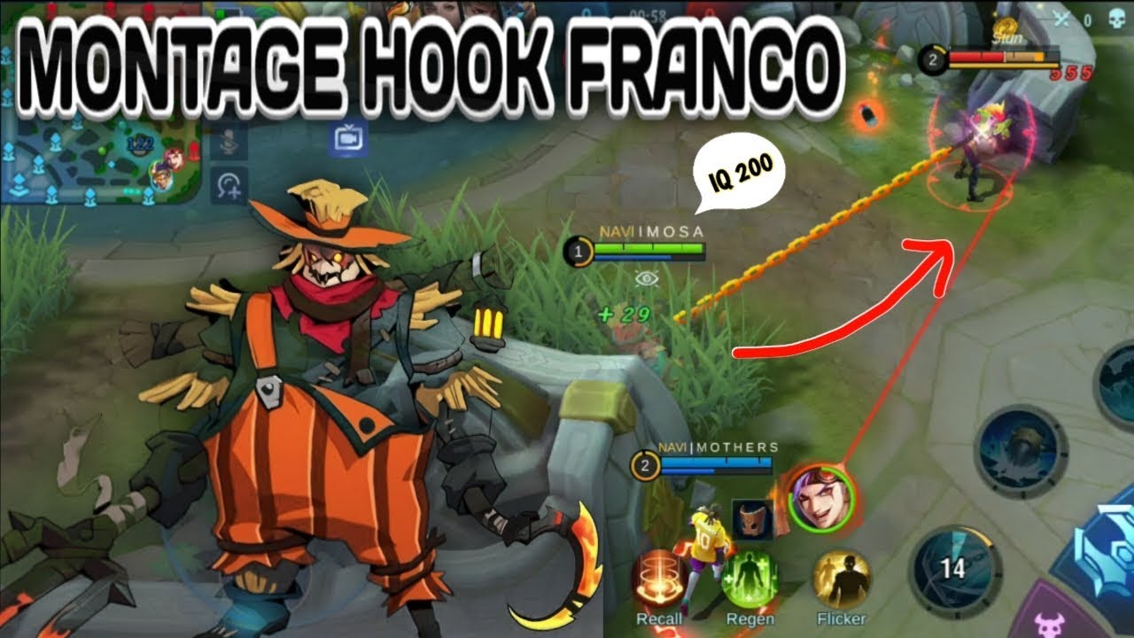 MONTAGE HOOK FRANCO || MOBILE LEGENDS - YouTube