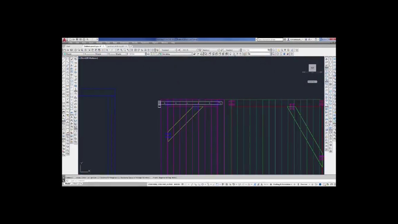 Bauplan erstellen: Erstellen von Bauplan mit AutoCAD - YouTube