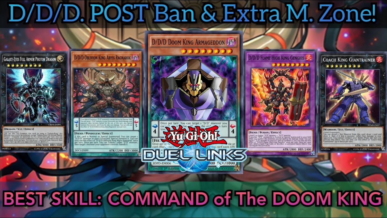 D/D/D. POST VRAINS WORLD | EXTRA Monster Zone makes it BETTER than ...