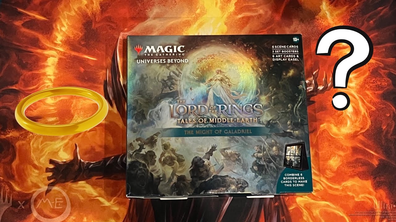 MTG Scene Box The Lord of the Rings: Tales of Middle-Earth LTR The ...