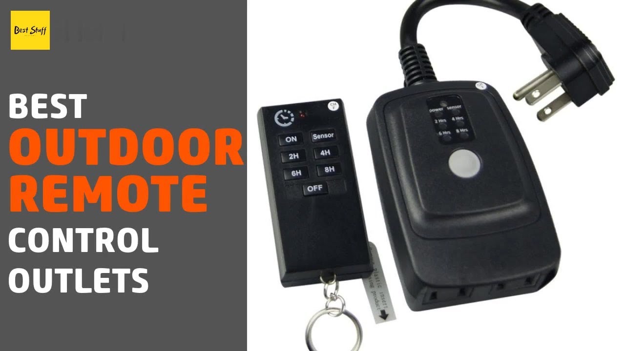 🌵7 Best Outdoor Remote Control Outlets 2020 - YouTube
