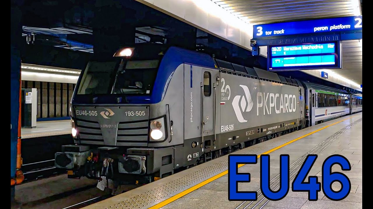 EU46-505 | EIC Chrobry | Warszawa Centralna - YouTube