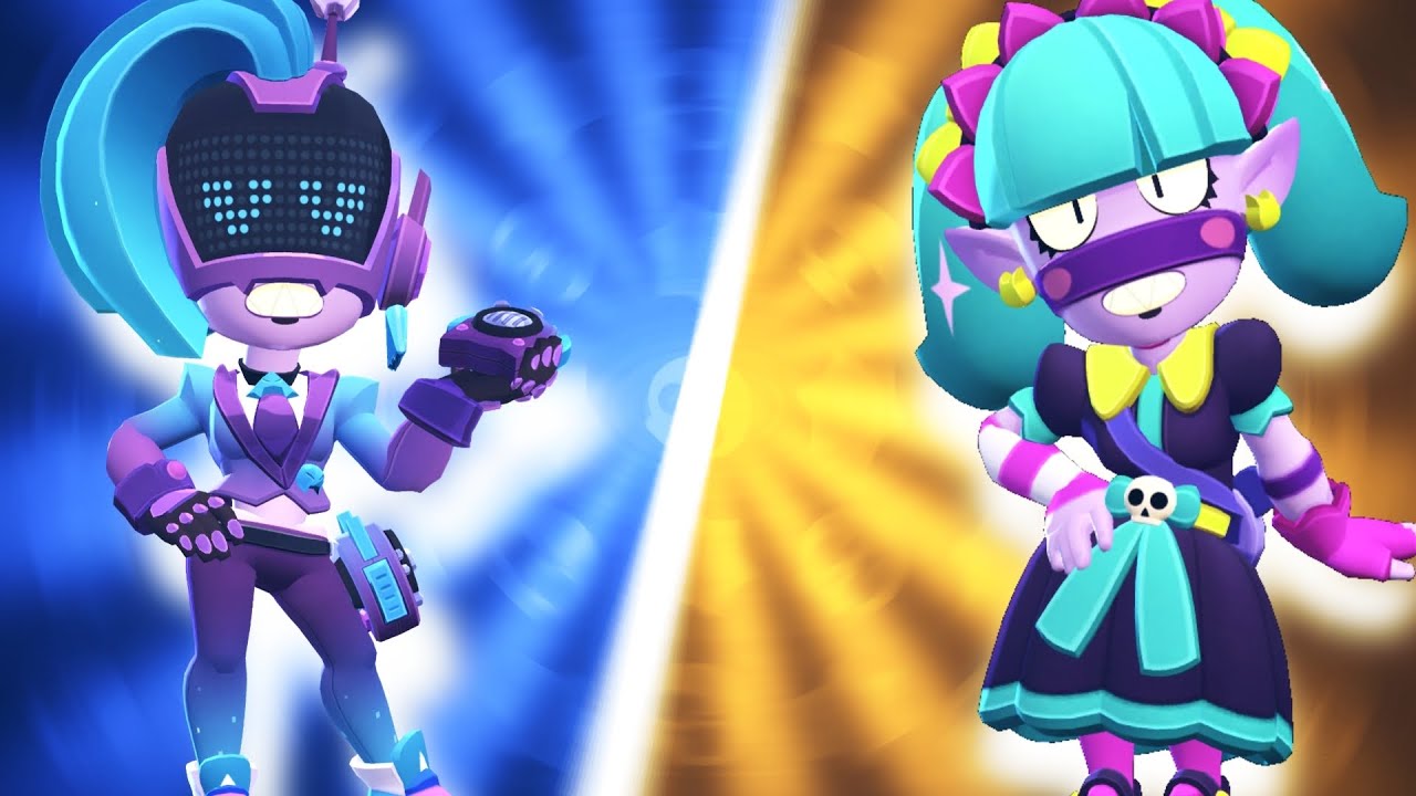 Which SKIN is Best 💗 | HARAJUKU EMZ vs DJ EMZ | Brawl Stars - YouTube