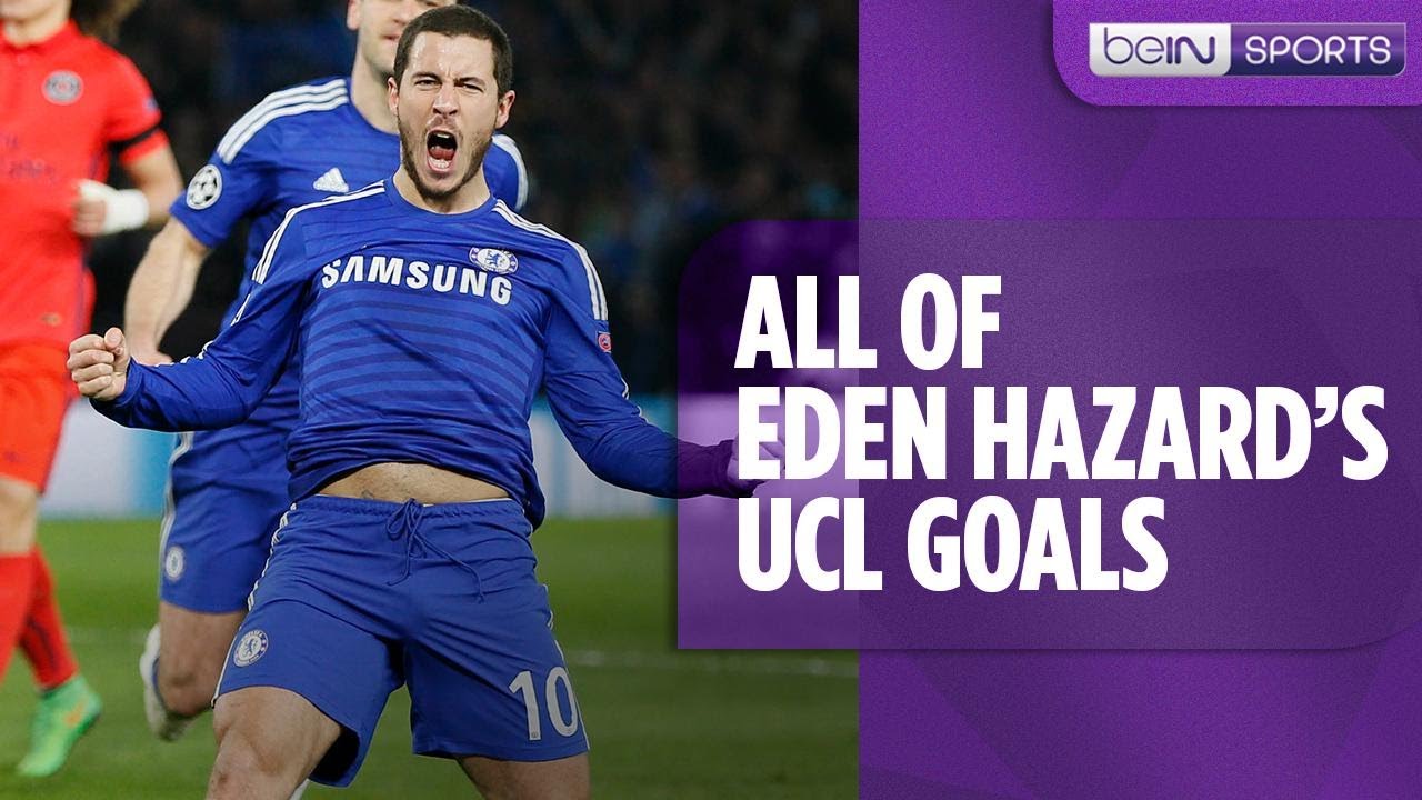 ALL 10 of Eden Hazard's UCL goals! | UEFA Champions League - YouTube