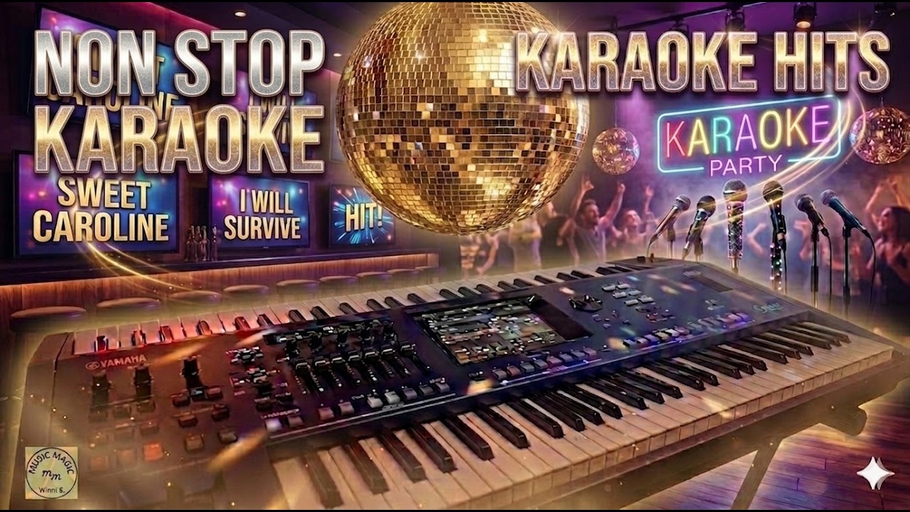 Non Stop Karaoke mit Lyrics 🎤Sing mit und erlebe die Welt neu! Karaoke ...