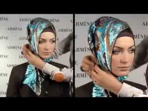Eşarp Bağlama Modelleri - Armine - 2