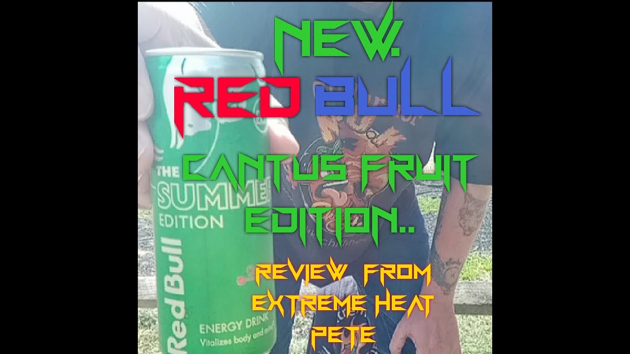 NEW SUMMER EDITION RED BULL CACTUS FRUIT FLAVOUR REVIEW. #redbull # ...