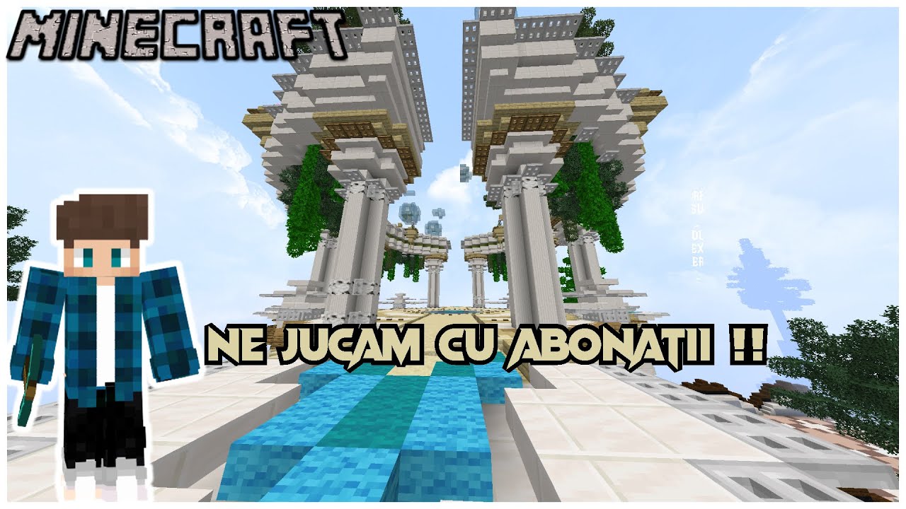 🔴LIVE MINECRAFT ROMANIA - NE JUCAM CU ABONATII PE ORIGINAL !! - YouTube
