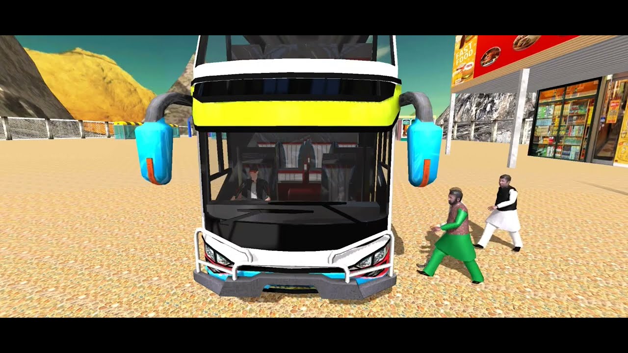 Bus simulator off road ..bus off road game - YouTube
