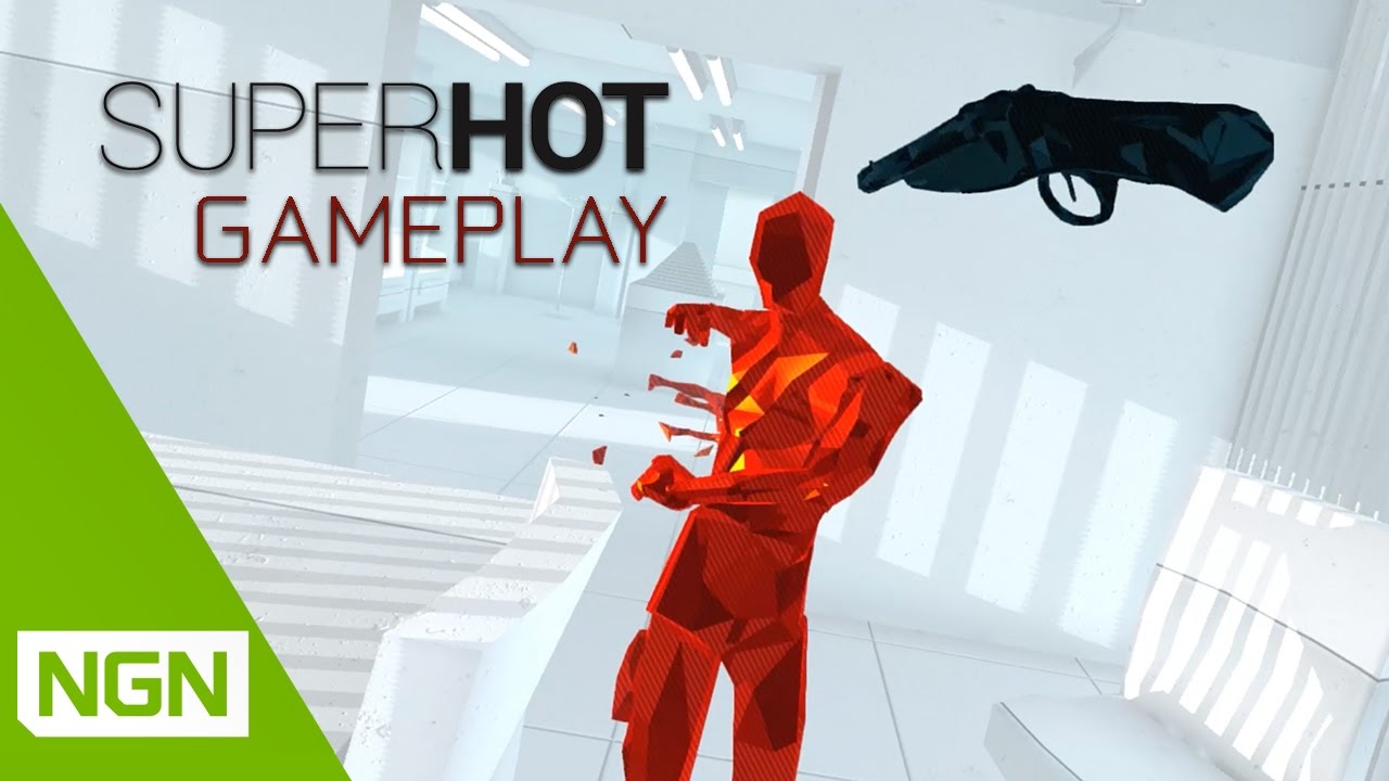 EXCLUSIVE - SUPERHOT VR Gameplay Trailer - YouTube