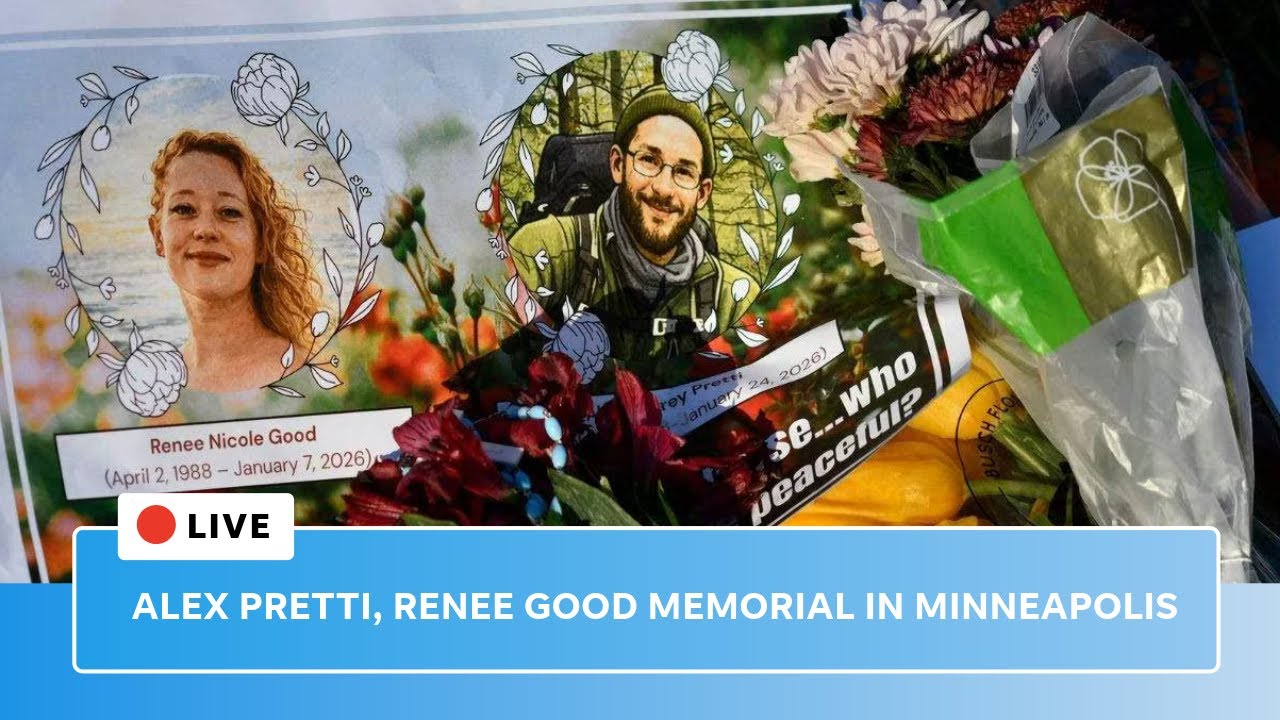 Watch live: Alex Pretti, Renee Good memorial held in Minneapolis - YouTube