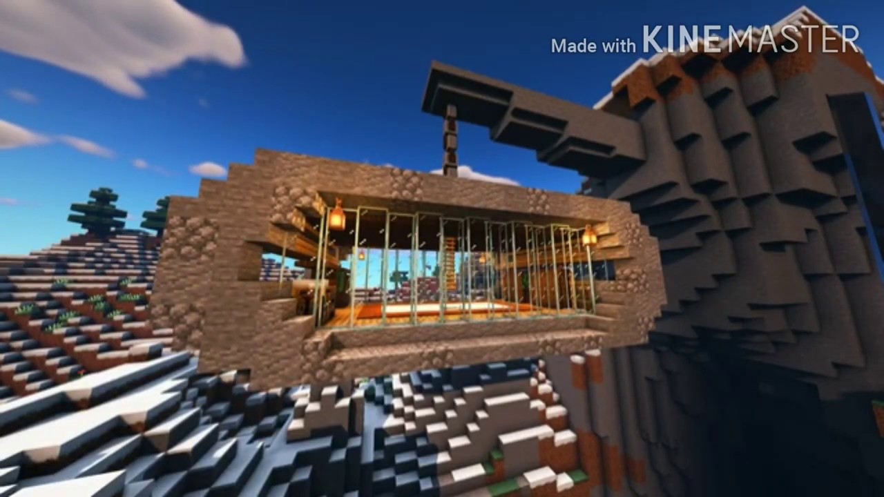 Minecraft building a model house - YouTube