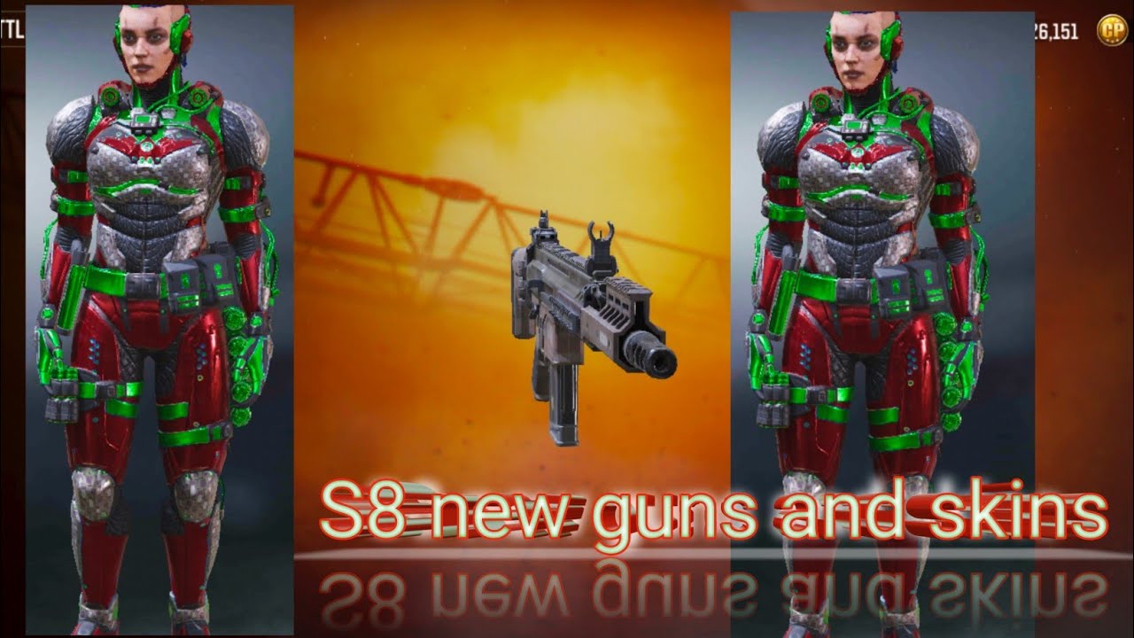 New guns and skins|S8 codm|season 8 call of duty mobile - YouTube
