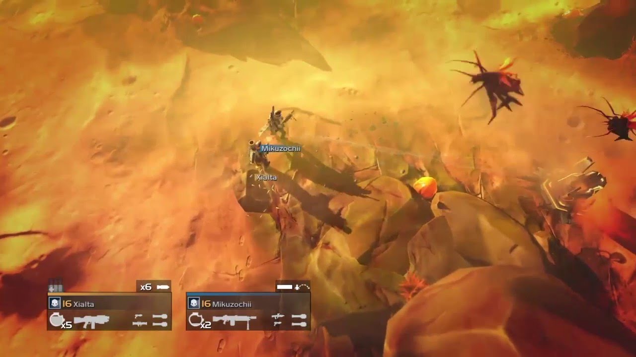 Helldivers Gameplay (undedited) | our first Helldive difficulty x) - YouTube