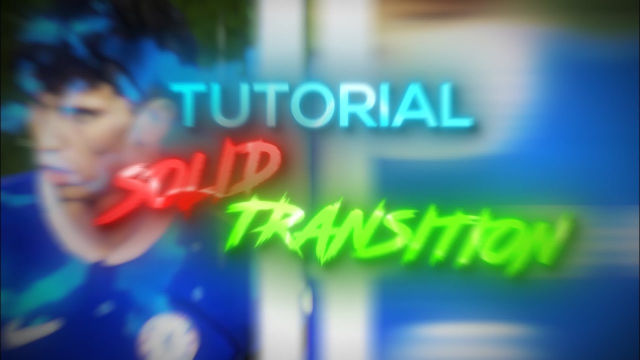 How to make slide solid transition on after effects | TUTORIAL - YouTube
