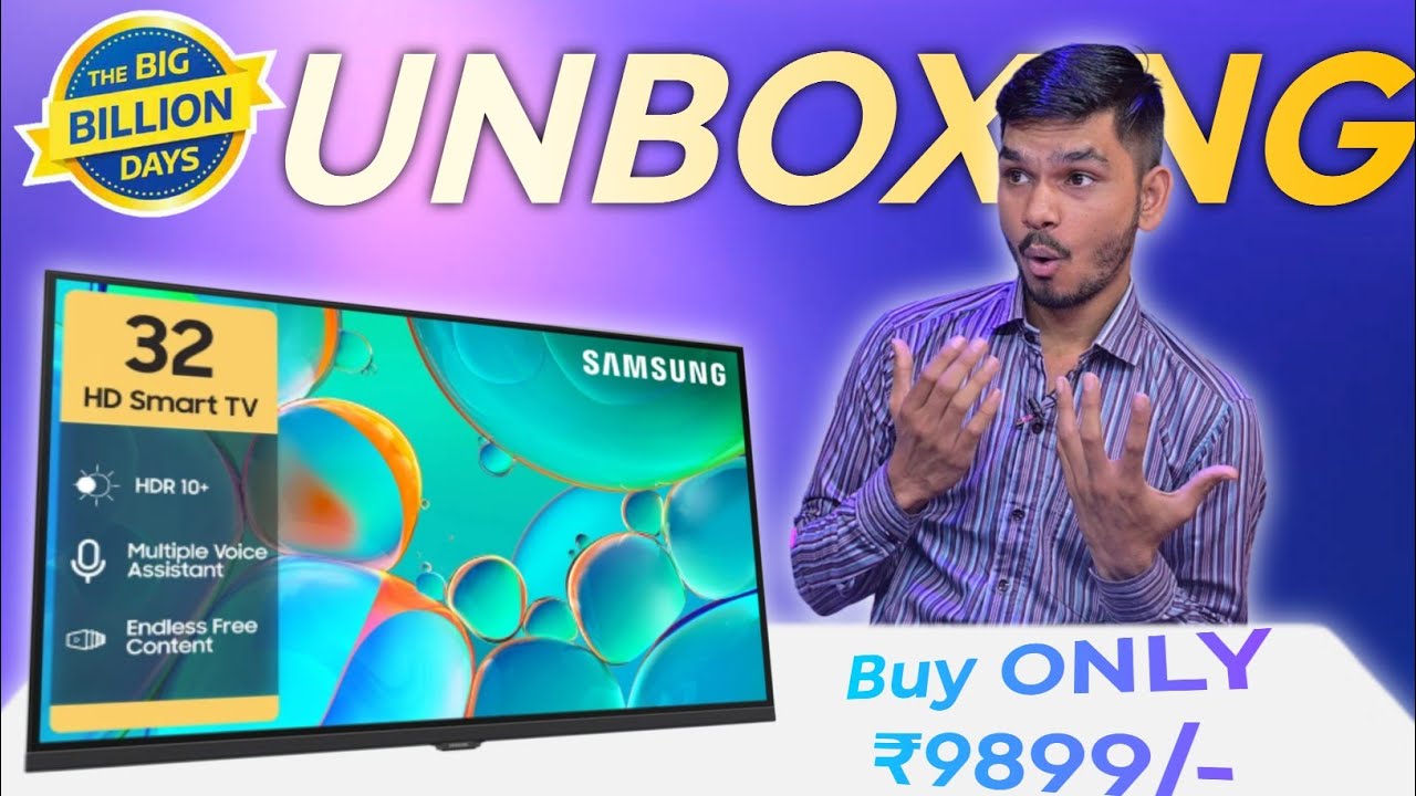 Samsung 32- inch Smart TV For 10000 RS | Flipkart Big Billion Day Sale ...