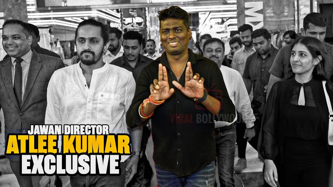 Jawan Director Atlee Kumar EXCLUSIVE Moment | Joining Hand and Bow Down ...