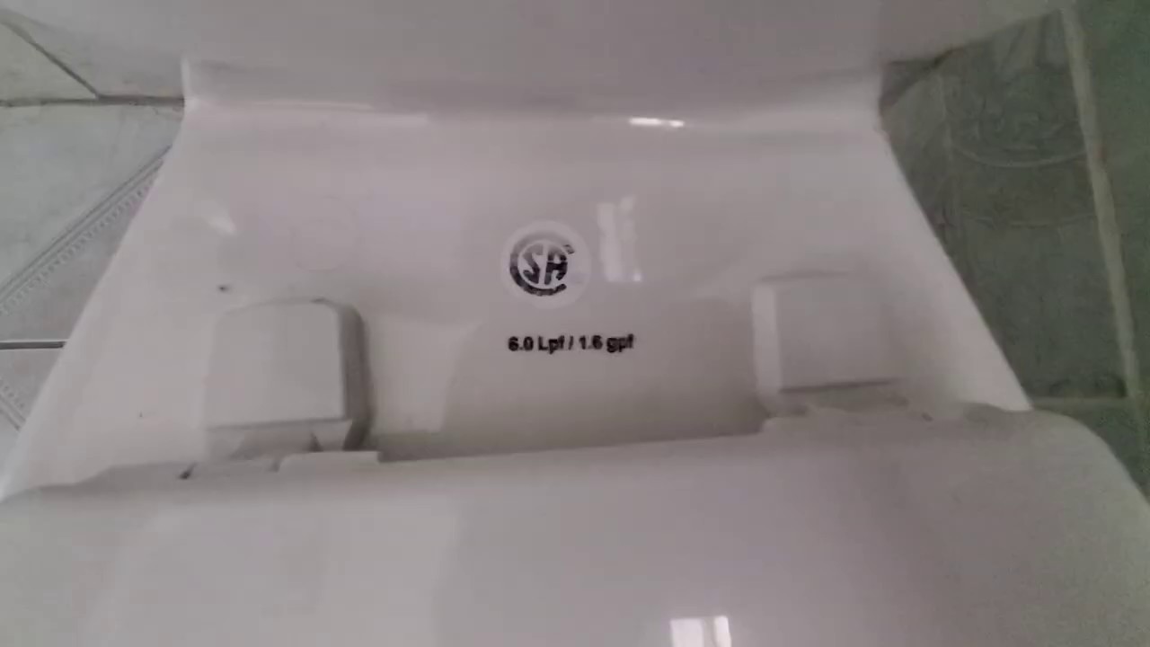 Uncommon 2000's Cisa? Open Rim toilet - YouTube