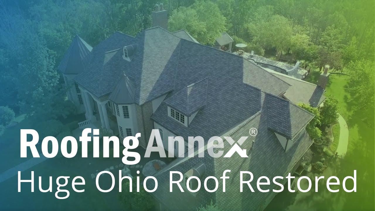 Ohio Roof Restored by Roofing Annex - YouTube