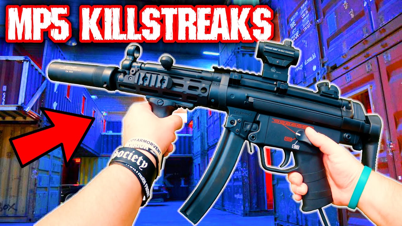 Airsoft CQB Gameplay....INSANE MP5 KILLSTREAKS! - YouTube