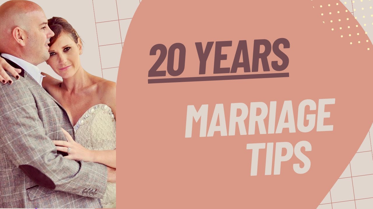 20 Years of Marriage | Sharing some of my TIPS - YouTube