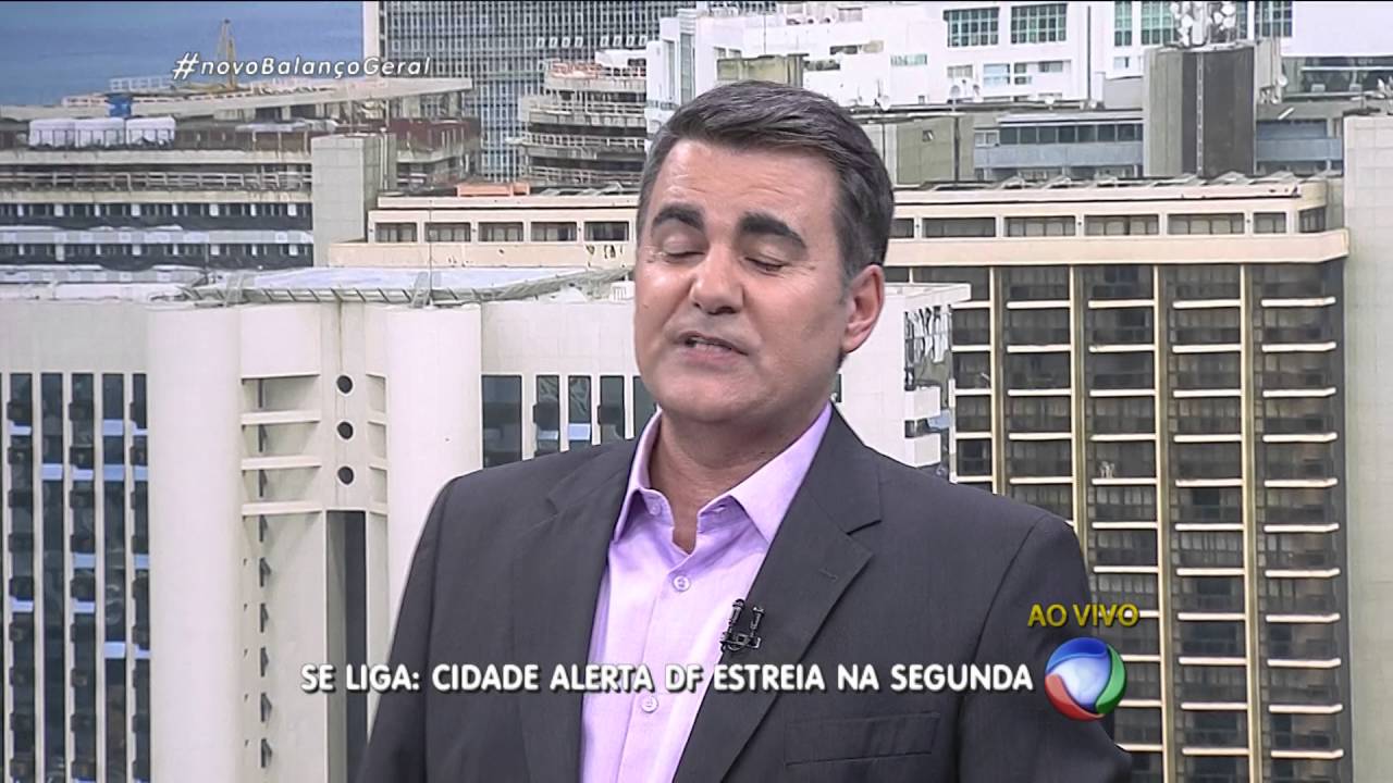 Henrique Chaves fala do Cidade Alerta DF No Balanço Geral (21/10/2016 ...