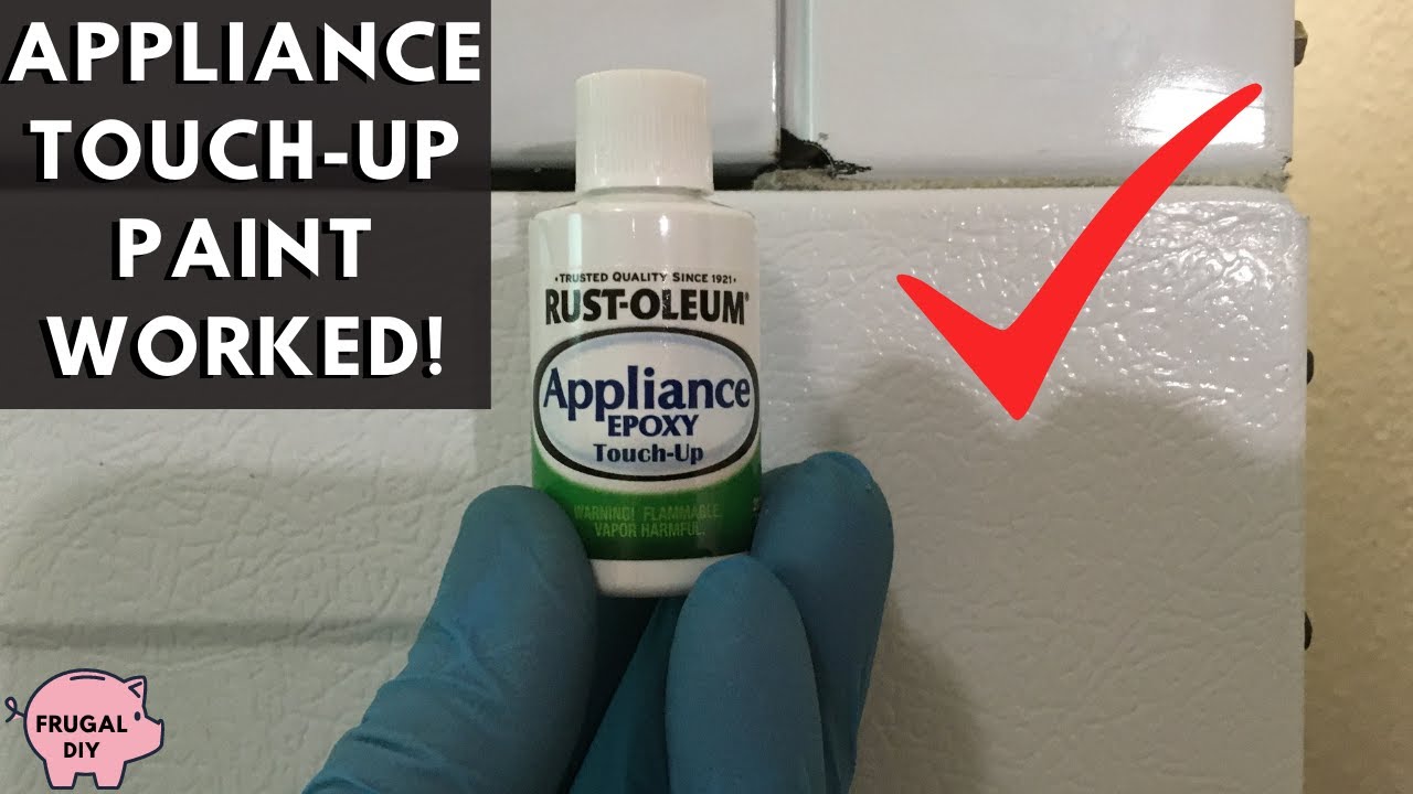 Repair Scratches & Chips on Stove & Appliances with Appliance Paint ...