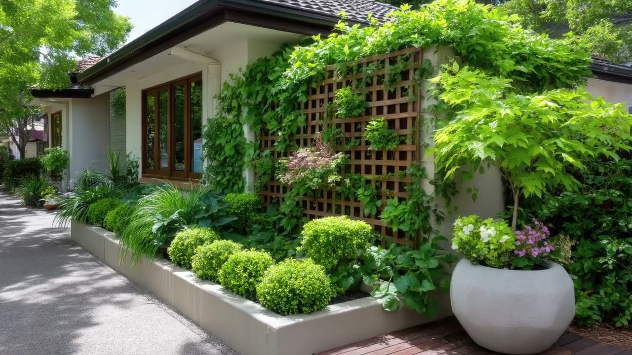 Stunning Small Front Yard Makeovers | High-End Style on a Budget - YouTube