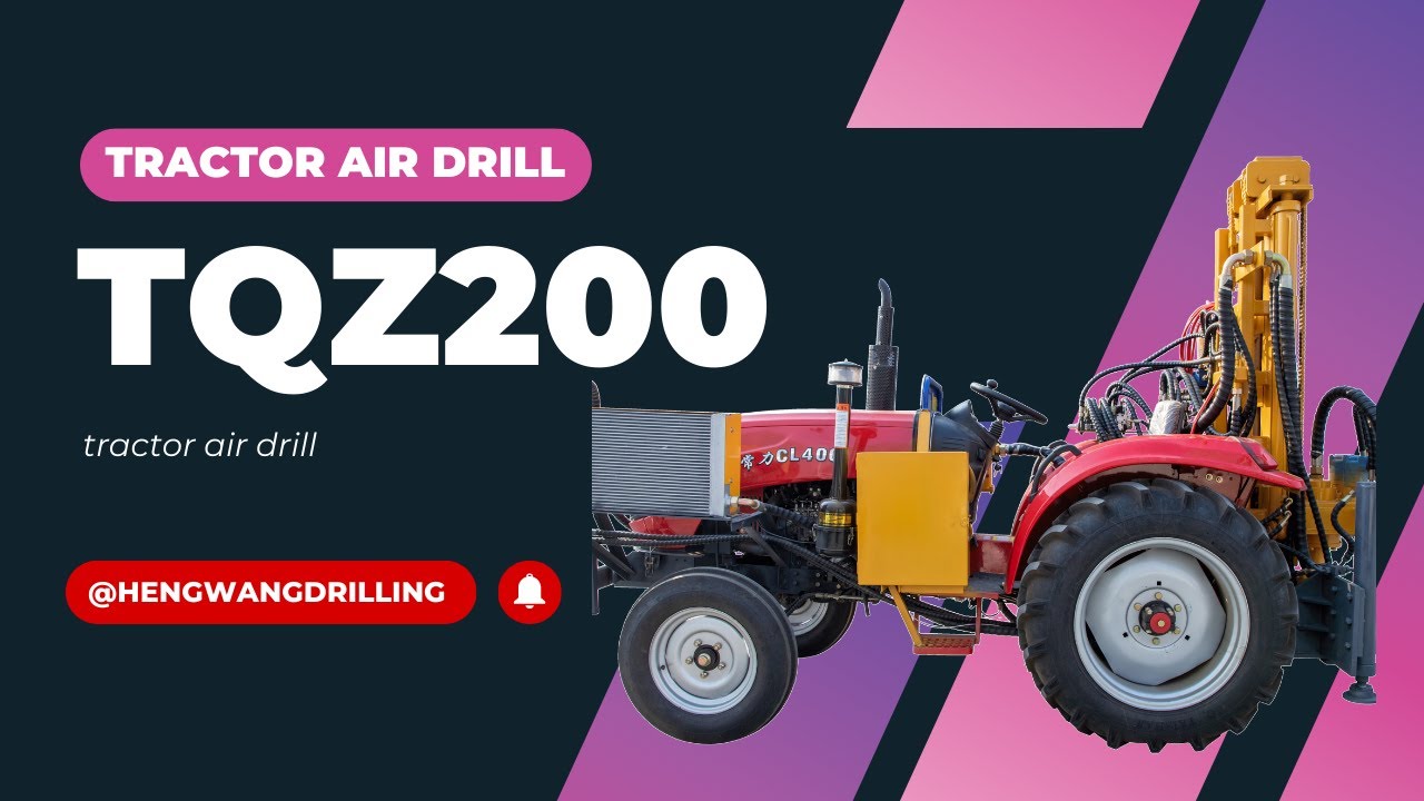 Boost Your Drilling Efficiency with the TQZ-200 Tractor-Mounted Air ...