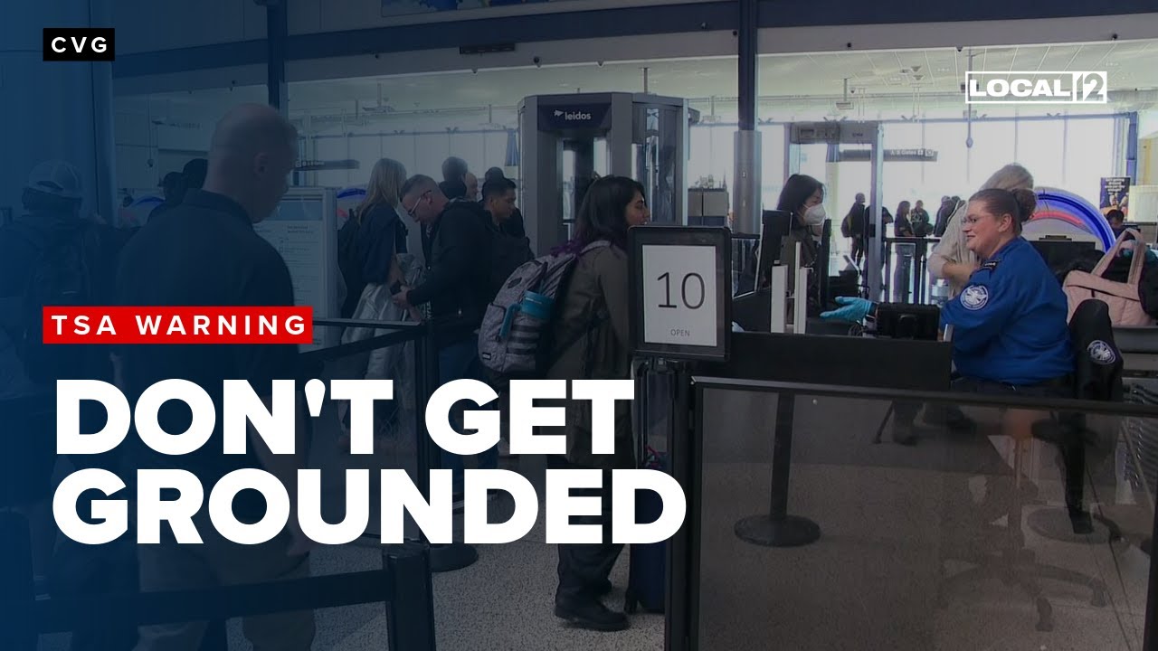 TSA Warning: Don't get grounded - YouTube