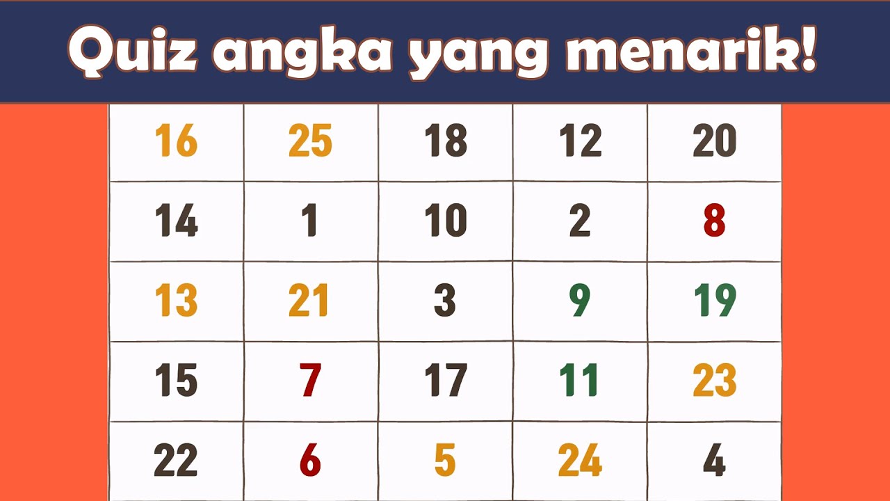 ID🇮🇩 Kuis Angka Latihan Konsentrasi #30 - YouTube