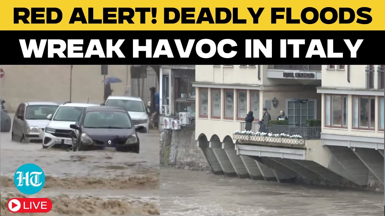 Floods In Italy LIVE | Florence And Pisa On Alert As Flooding Hits ...